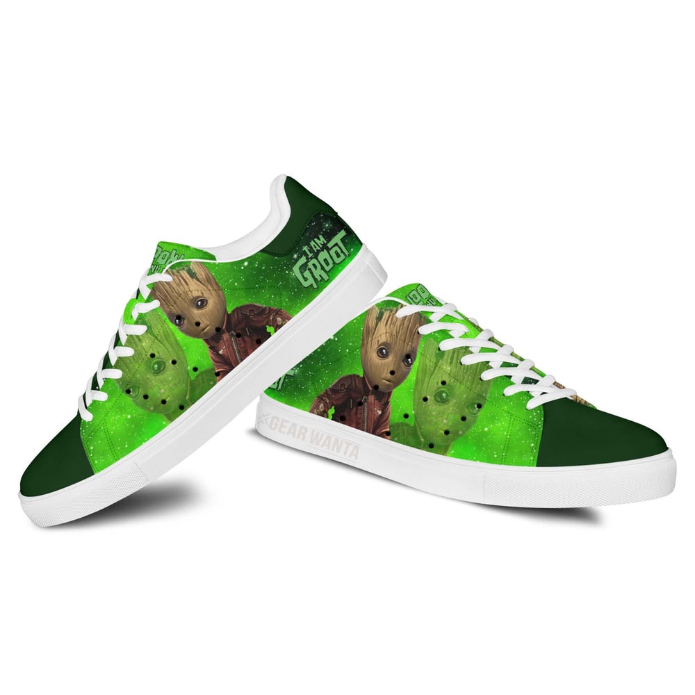 Avengers Groot Stan Shoes Custom | Fandom Gift