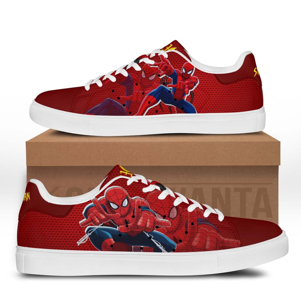 Avengers Spiderman Stan Shoes Custom | Fandom Gift