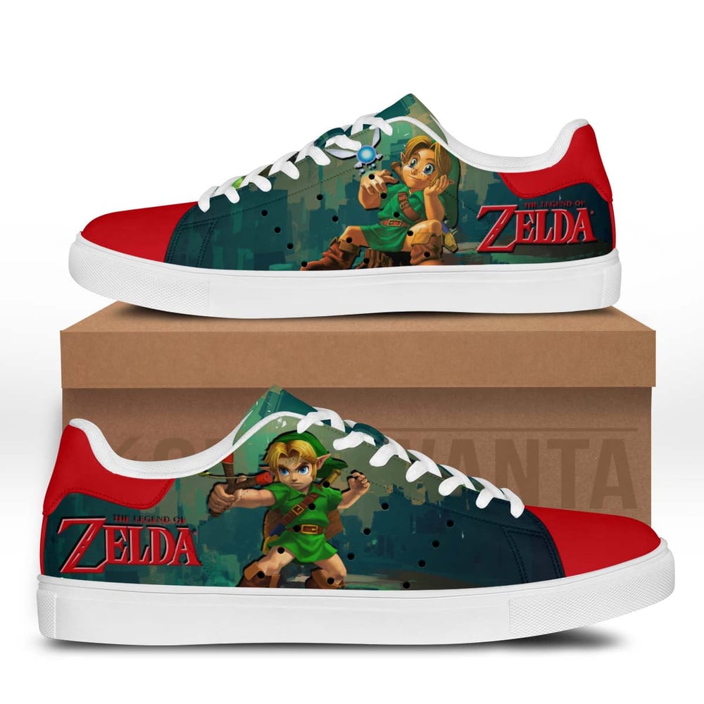 Link Stan Shoes Custom The Legend Of Zelda Game Shoes | Fandom Gift