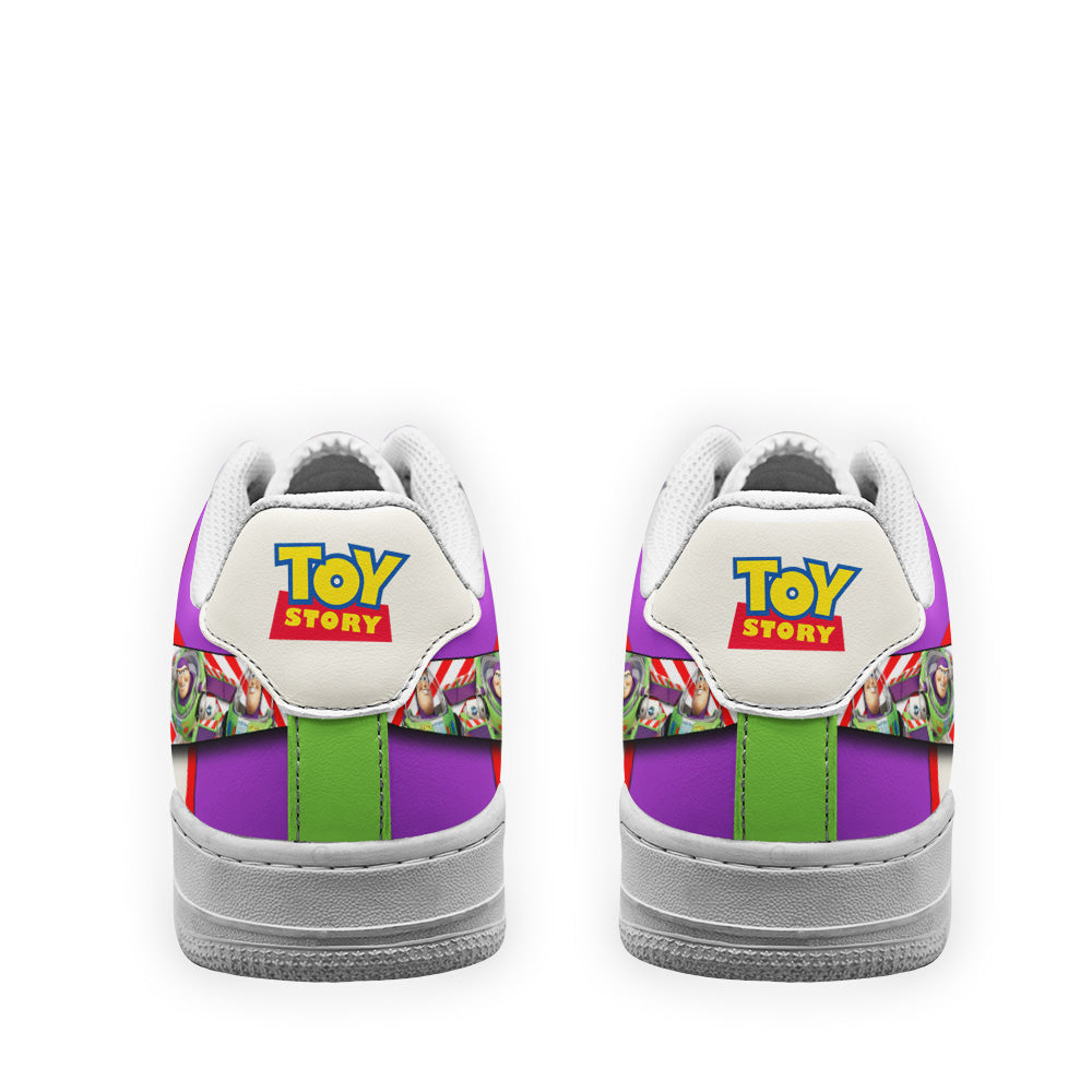 Buzz Lightyear Toy Story Sneakers Custom Cartoon Shoes | Fandom Gift