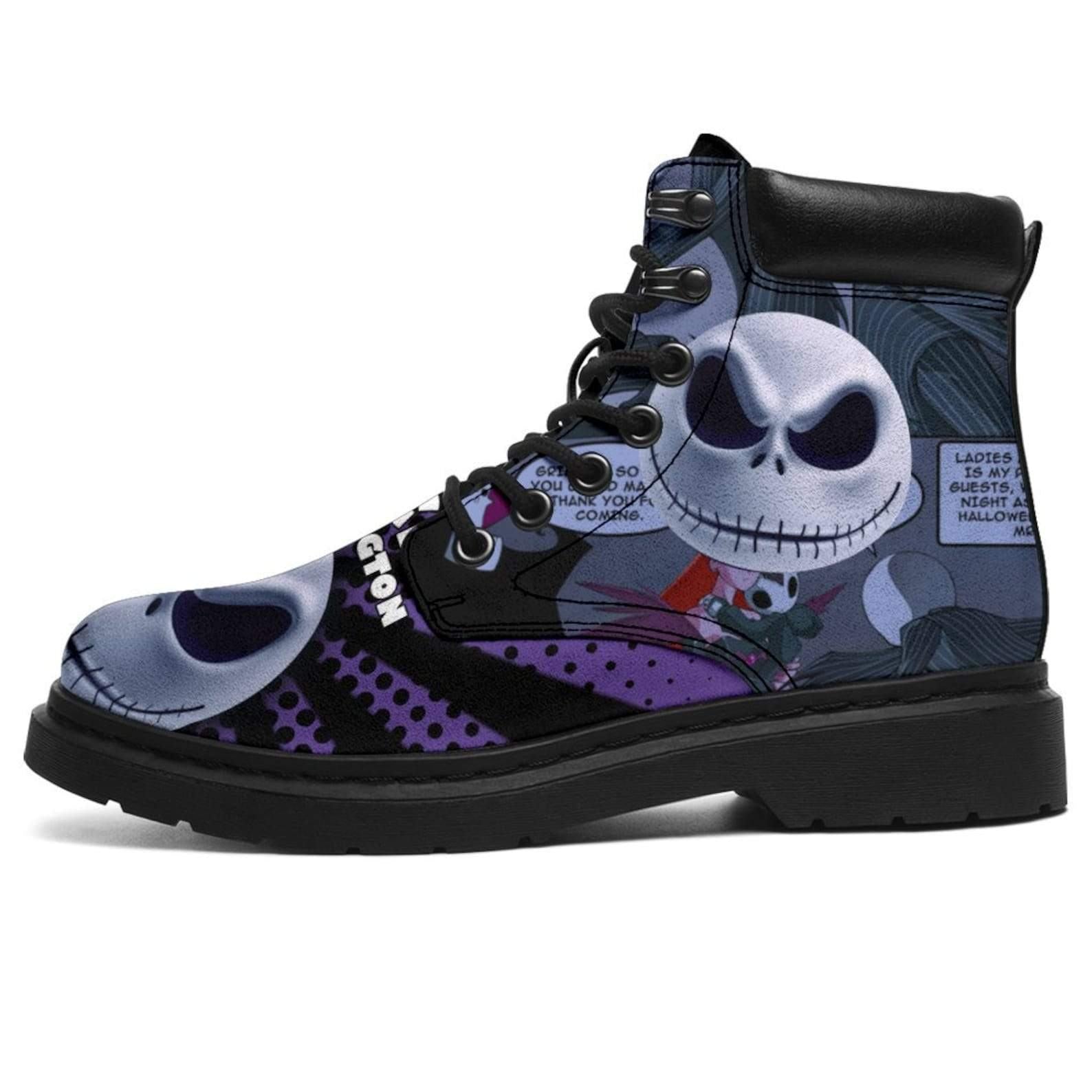 Jack Skellington All Season Boots | Nightmare Before Christmas Shoes ...