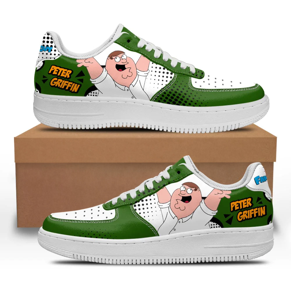 Peter Griffin Family Guy Sneakers Custom Cartoon Shoes | Fandom Gift