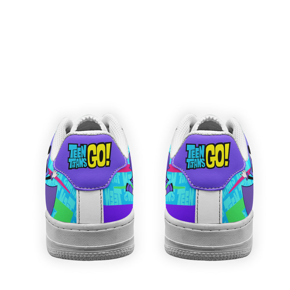 Raven Sneakers Custom Teen Titan Go Cartoon Shoes | Fandom Gift