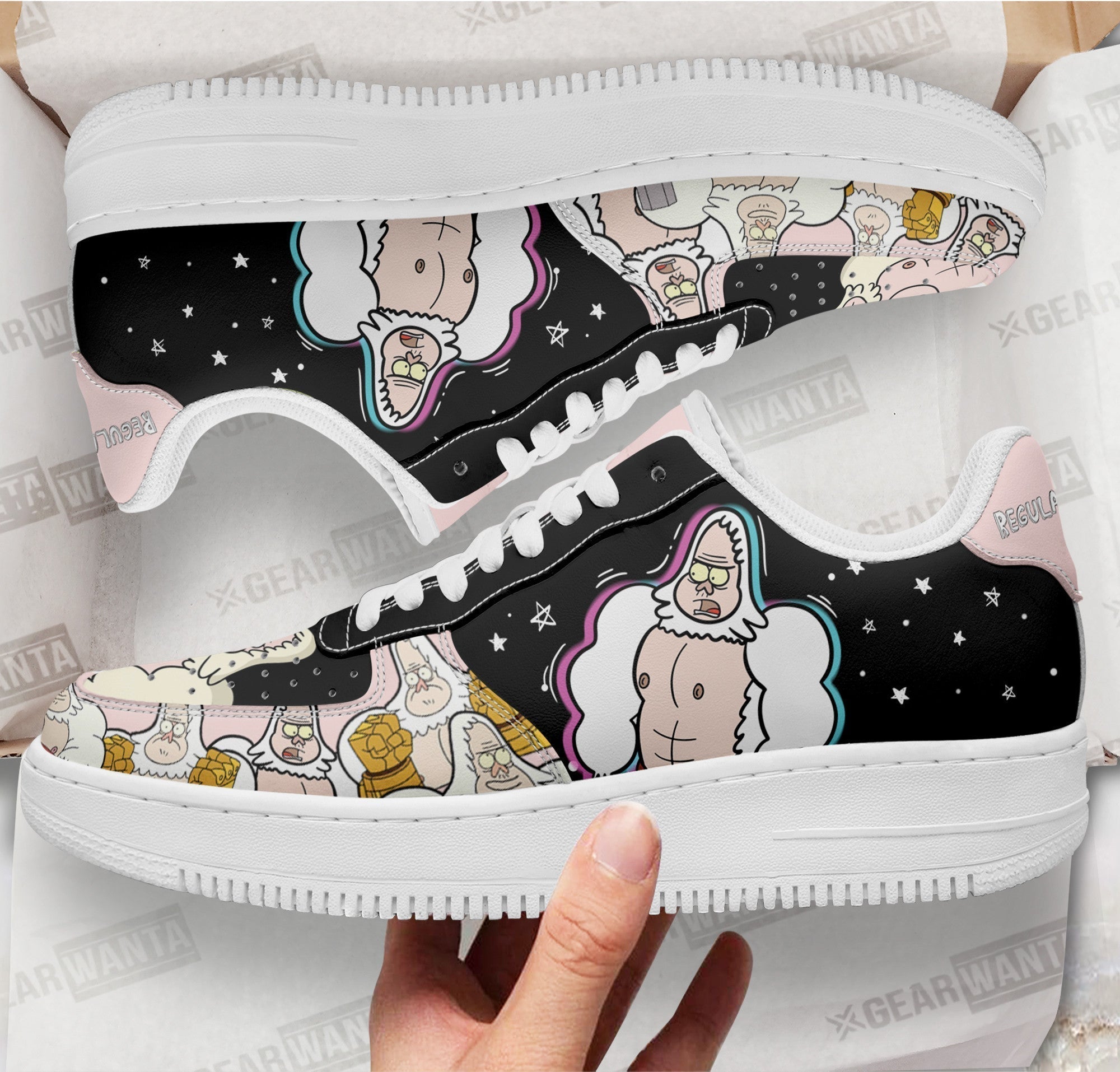 Regular Show Skips Sneakers Custom Shoes | Fandom Gift