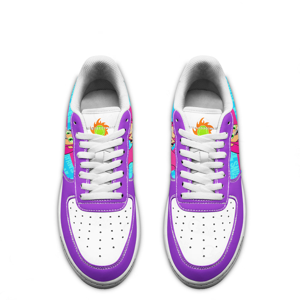 Starfire Sneakers Custom Teen Titan Go Cartoon Shoes | Fandom Gift