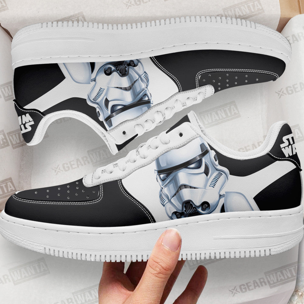 Stormtrooper Costume Sneakers Custom Star Wars Shoes | Fandom Gift