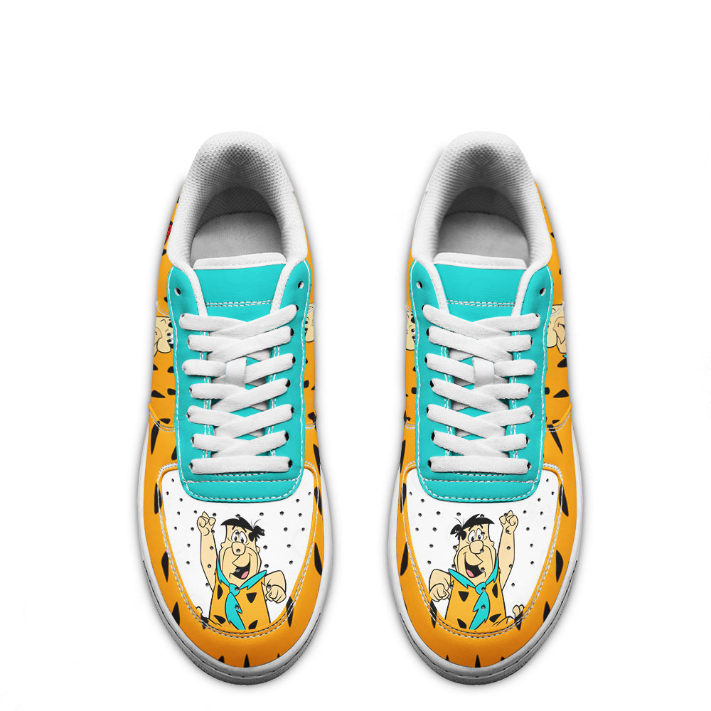 The Flintstones Fred Flintstone Sneakers Custom | Fandom Gift