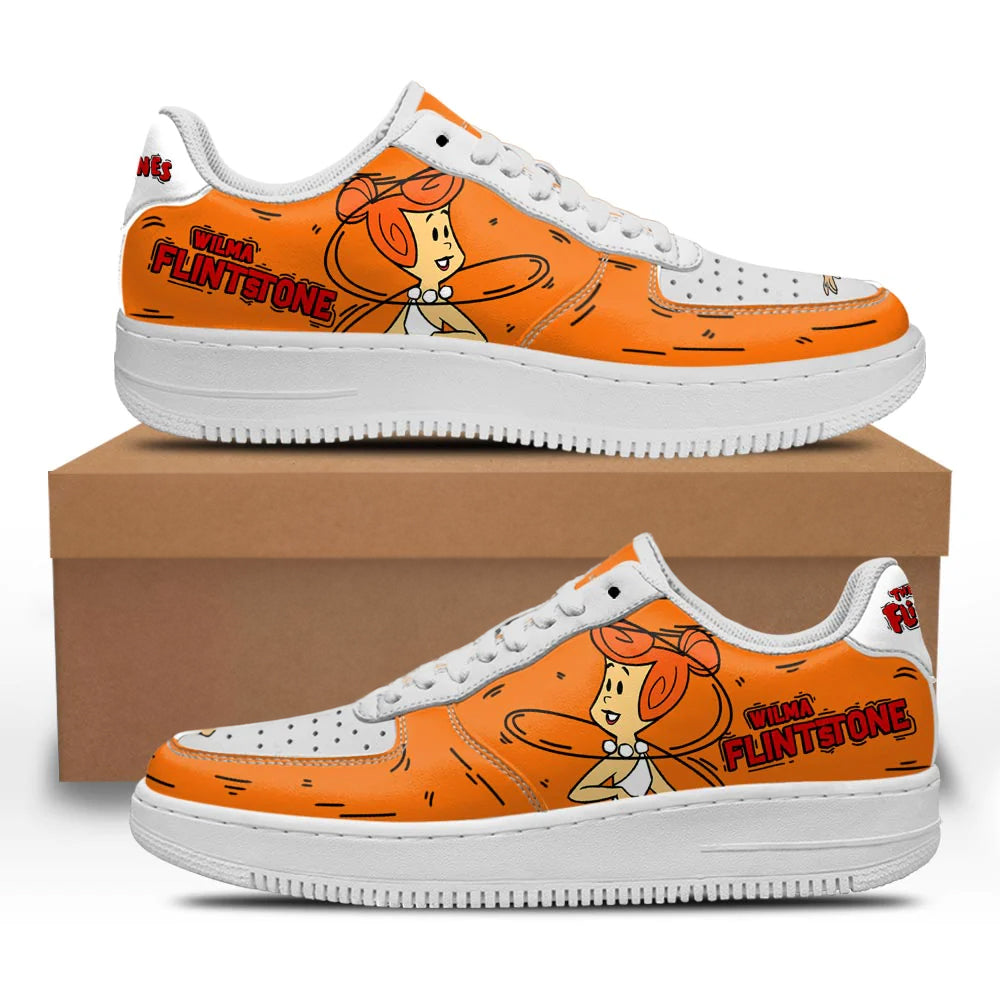 The Flintstones Wilma Flintstone Sneakers Custom | Fandom Gift